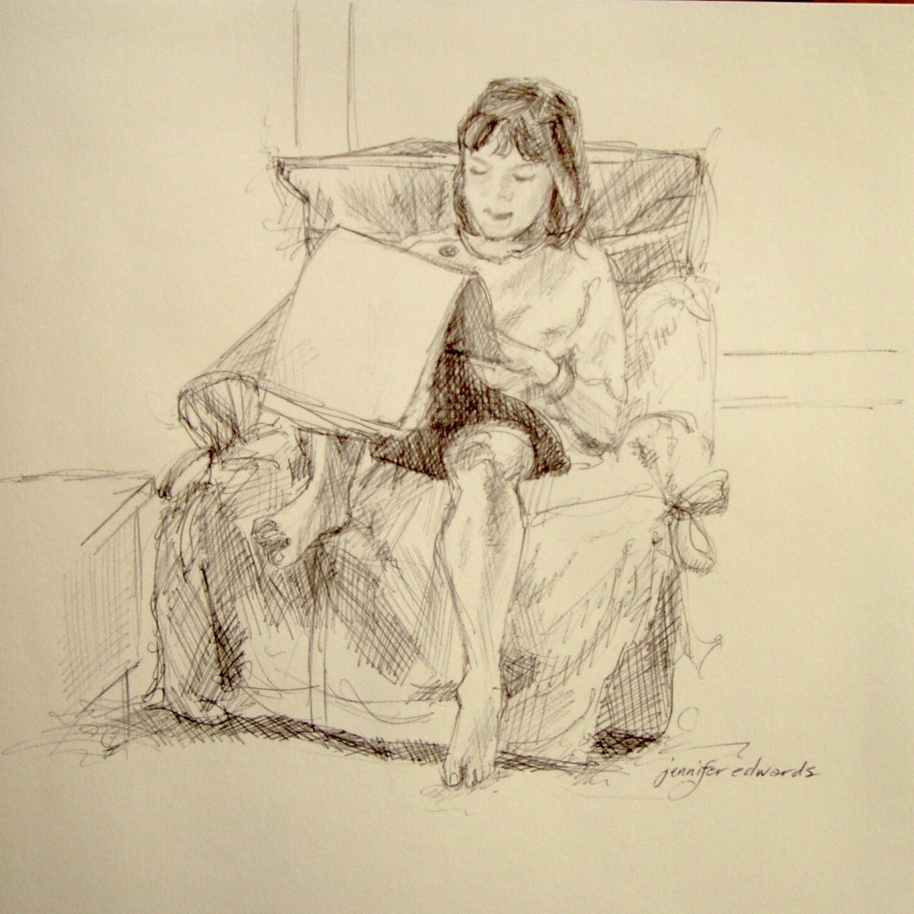 Late Night Drawing – Jennifer Edwards