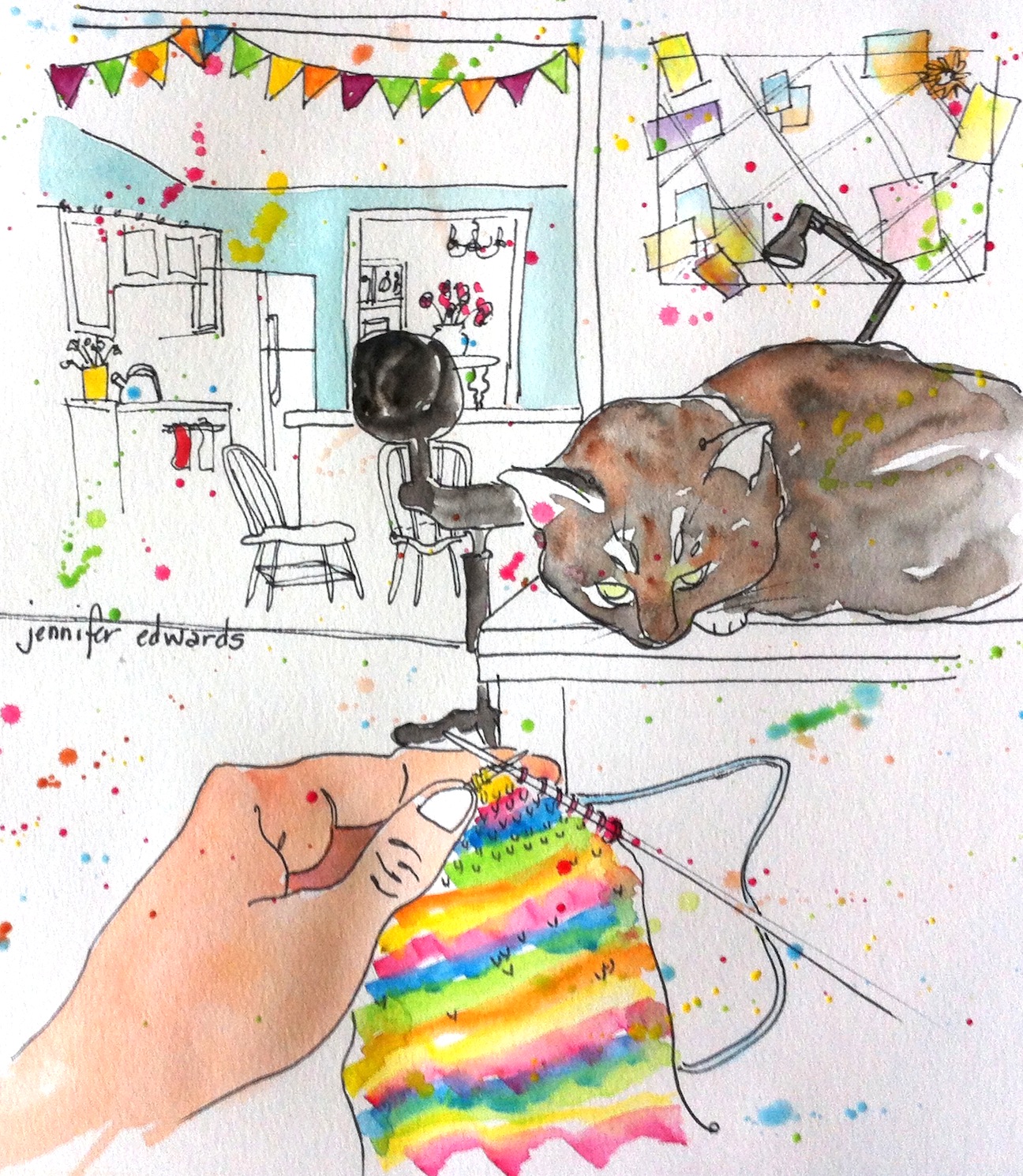 Morning Stitches – Jennifer Edwards